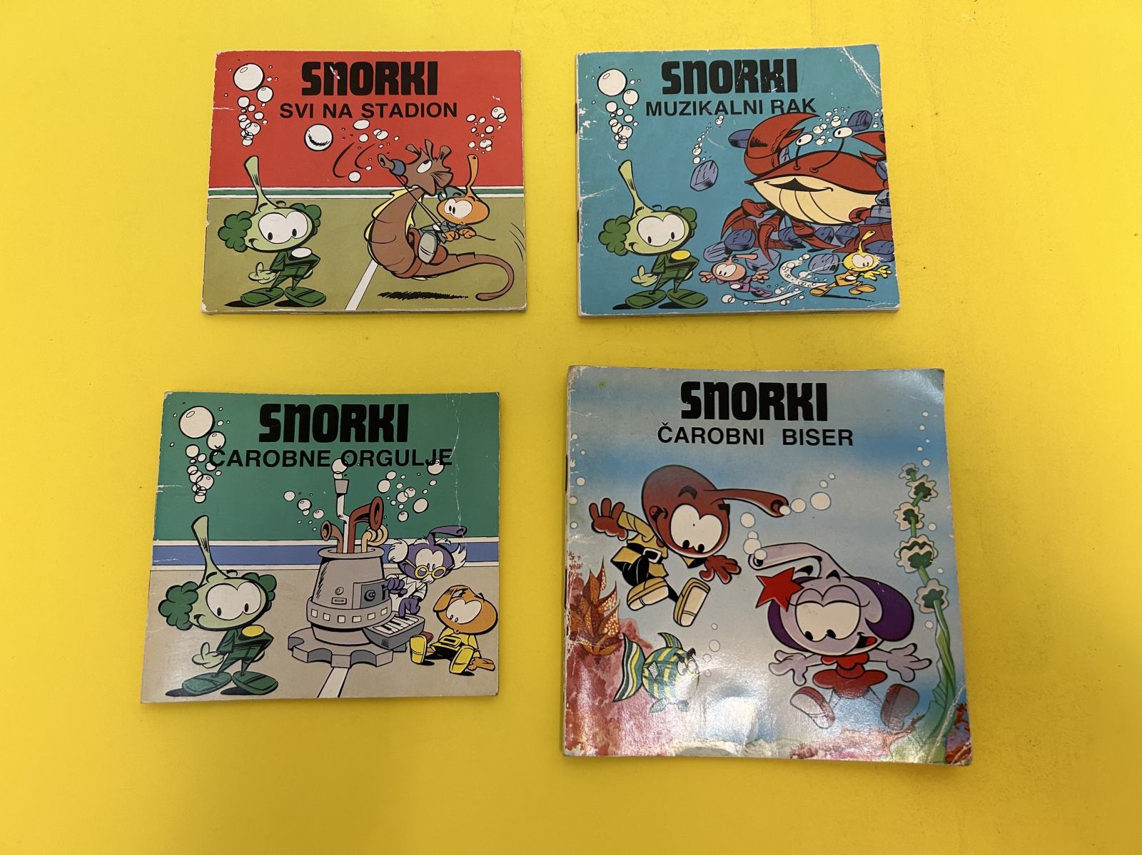 SNORKI lot od 4 slikovnice