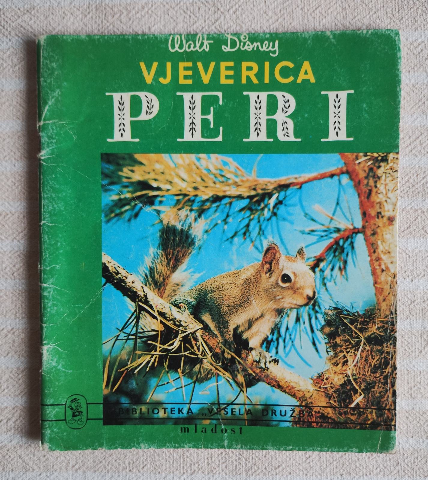 VJEVERICA PERI DISNEY 1978
