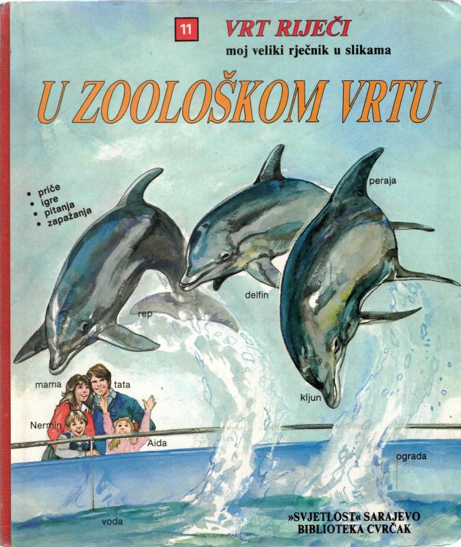 U zoološkom vrtu vrt riječi moj rječnik u slikama