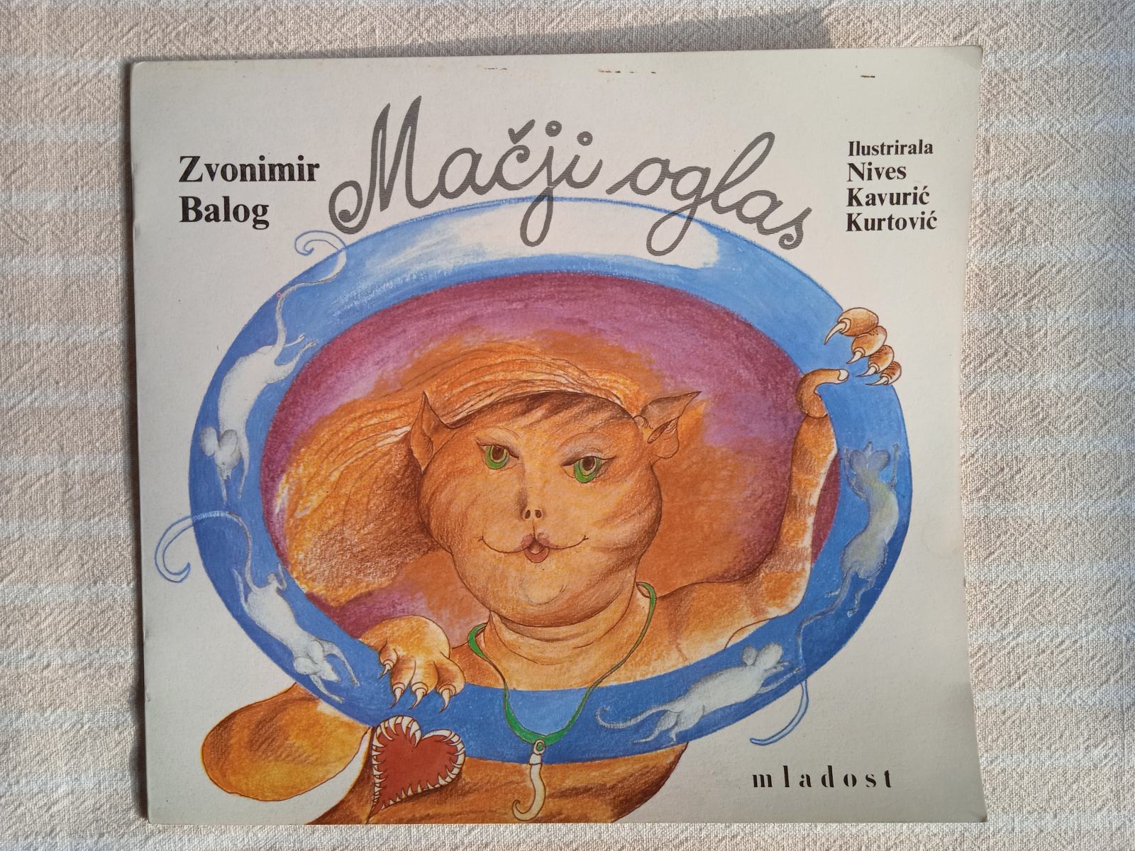 Zvonimir Balog MAČJI OGLAS , 1980 g.