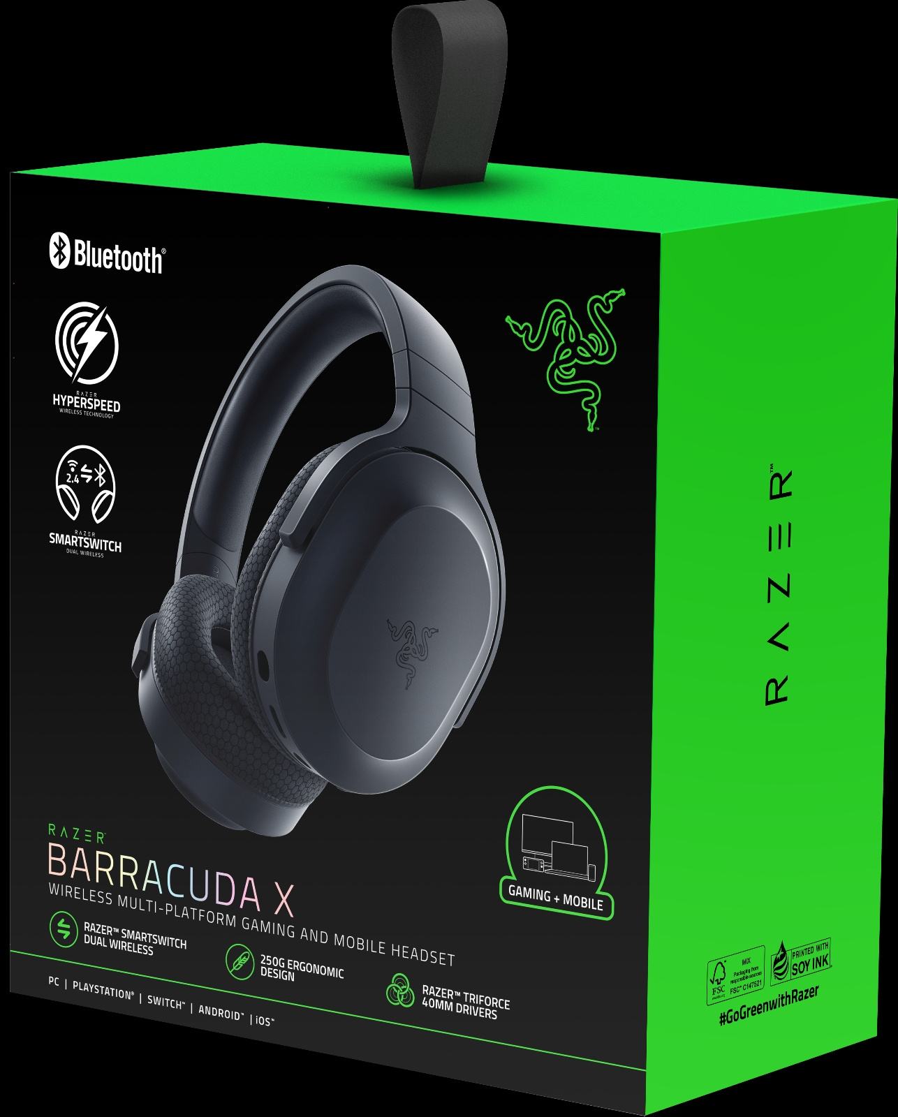 Razer Barracuda X 2022, Black