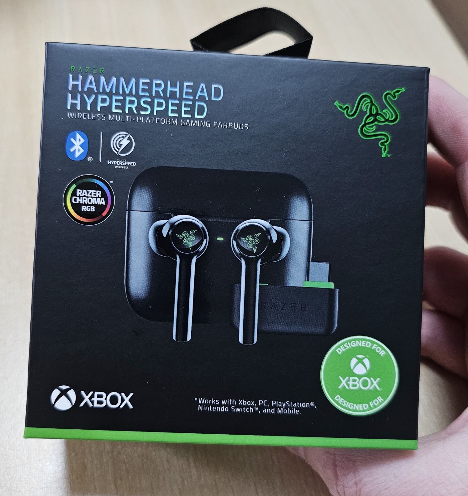 NOVO Razer hammerhead hyperspeed