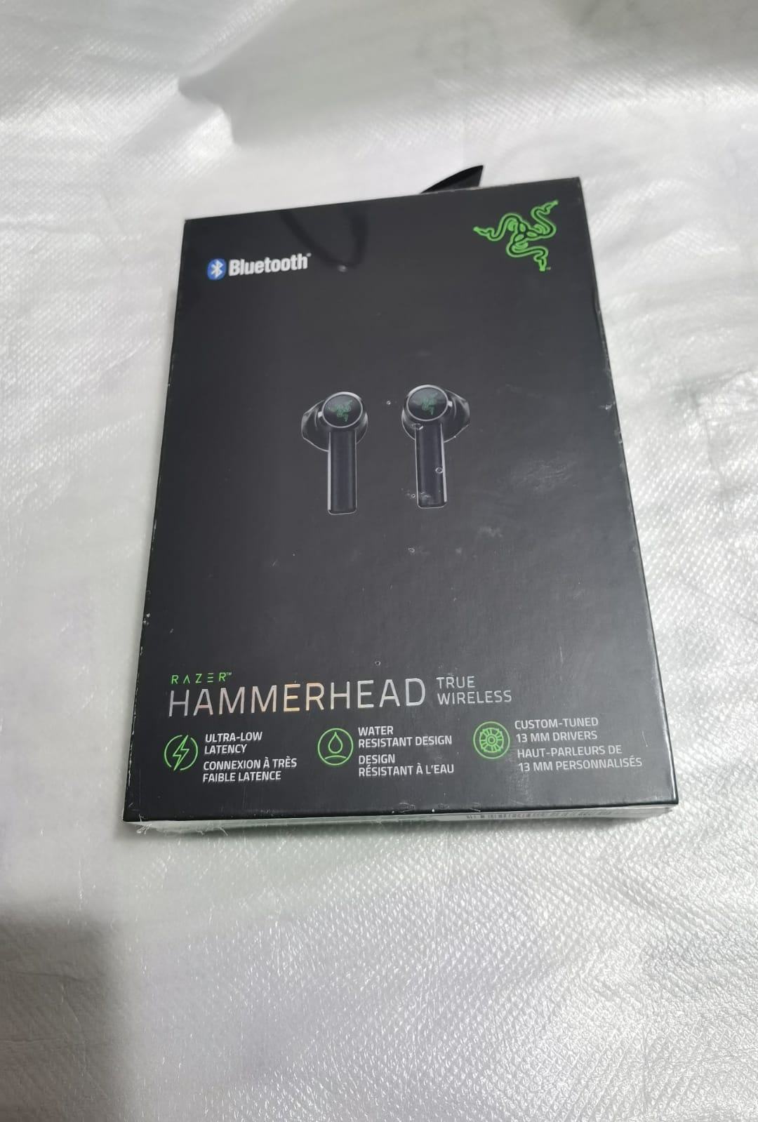 RAZER HAMMERHEAD TRUE WIRELESS SLUSALICE NOVE ZATVORENE