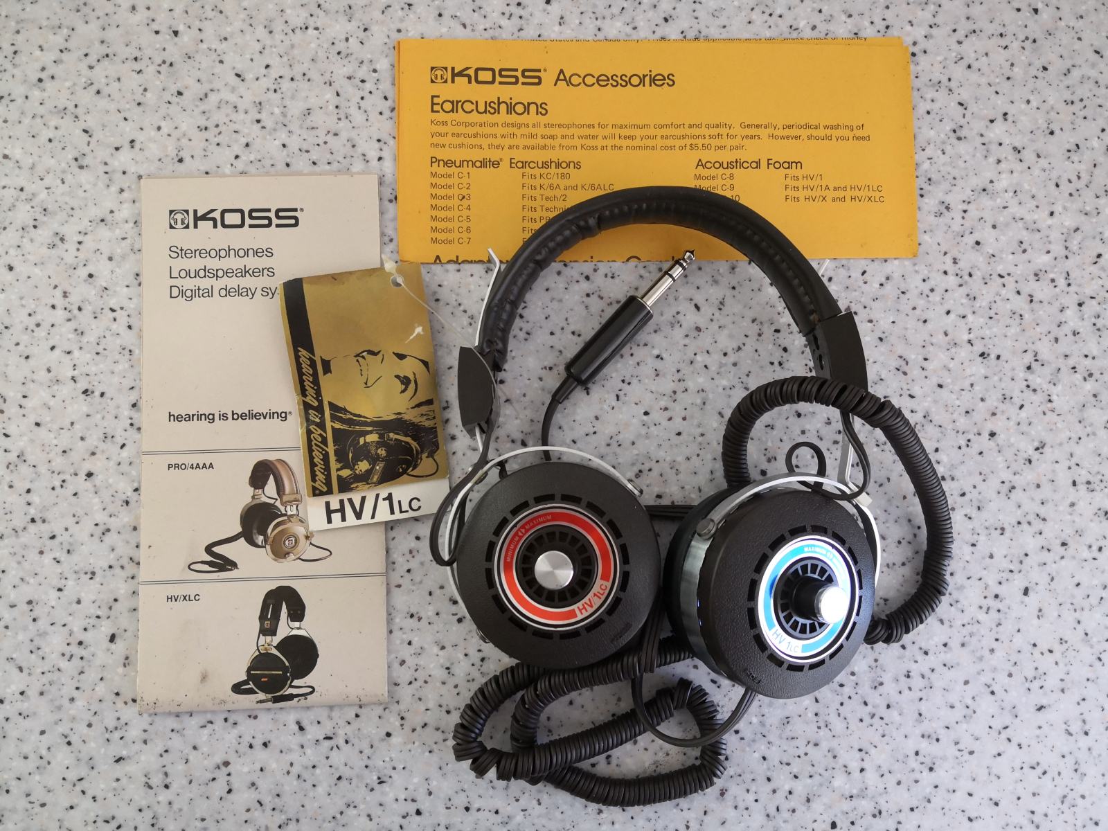 Slušalice Koss HV/1LC originalne