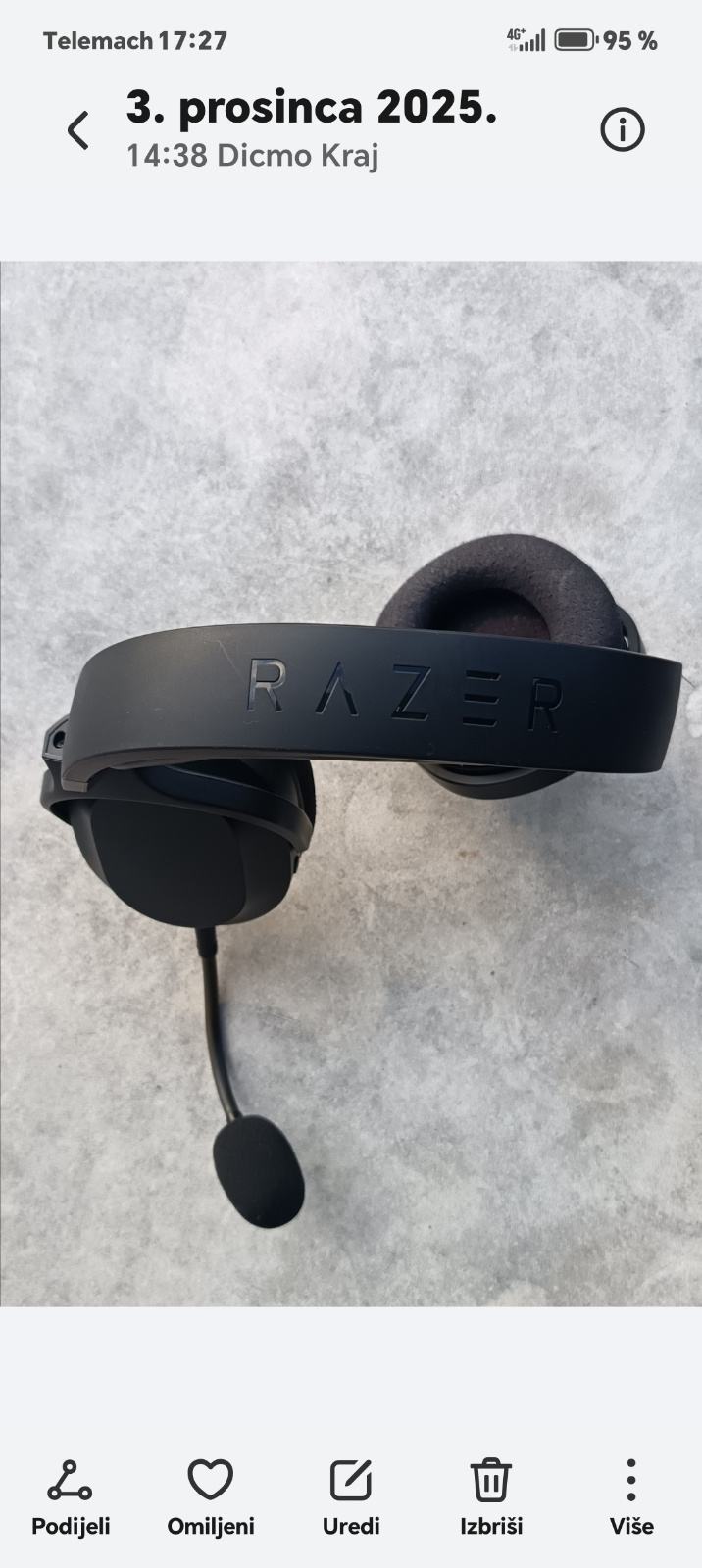 SLUŠALICE RAZER BARRACUDA X