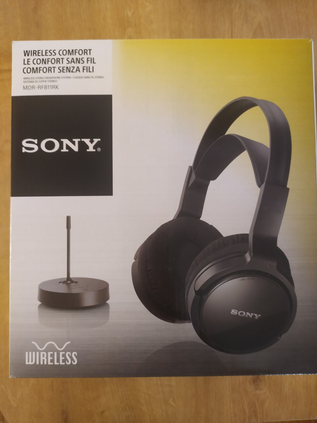 SLUŠALICE SONY MDR-RF811RK WIRELESS, NAGLAVNE