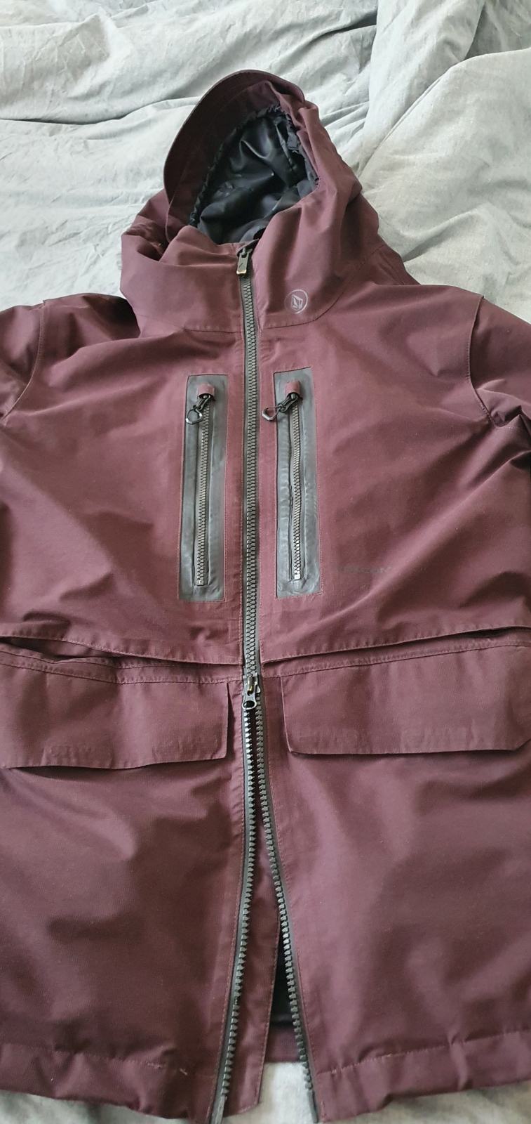 Volcom Stone Gortex Black Red - tamno crvena