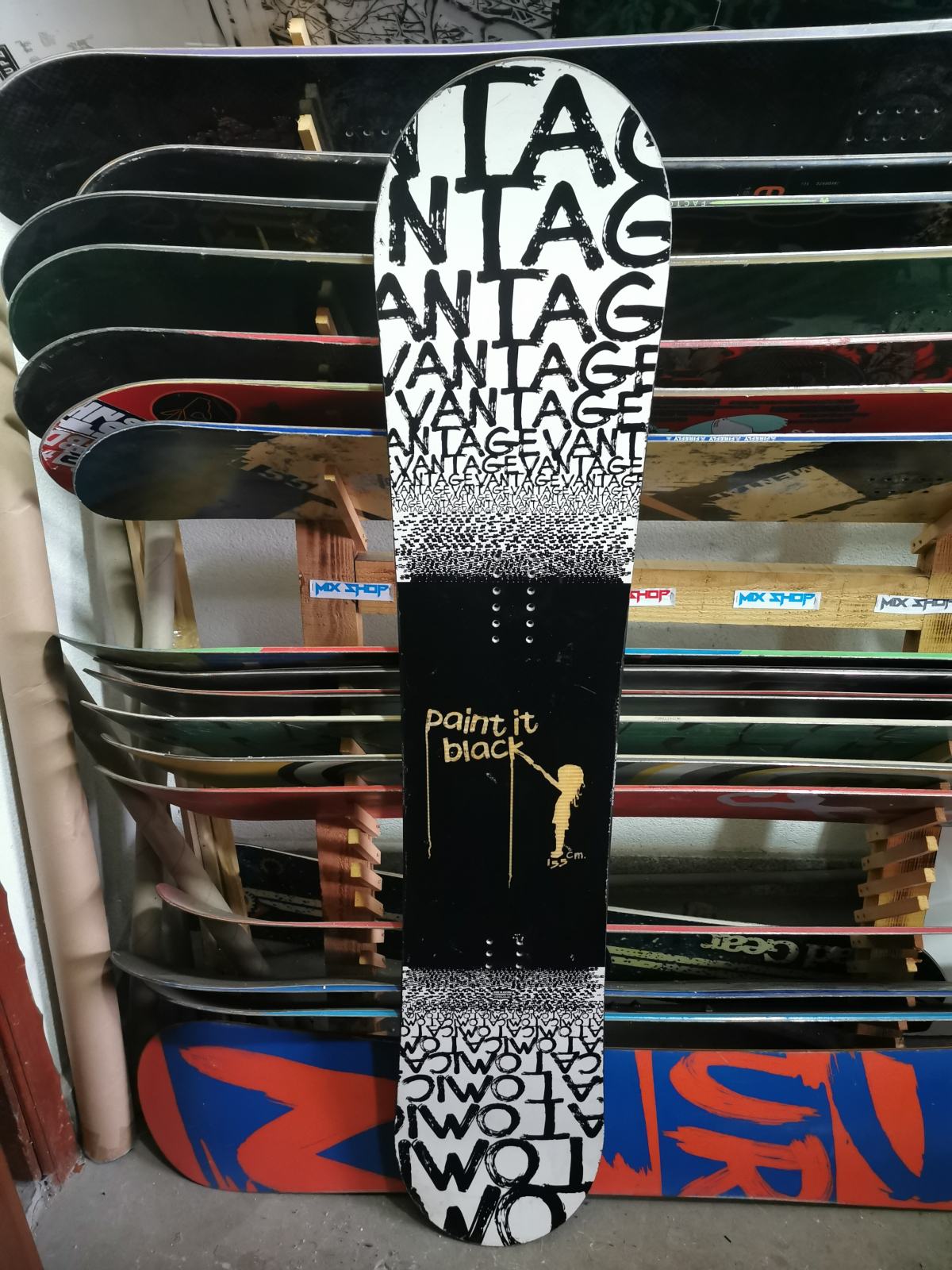 Atomic Wide 155 cm Široka Daska SNOWBOARD W Daske