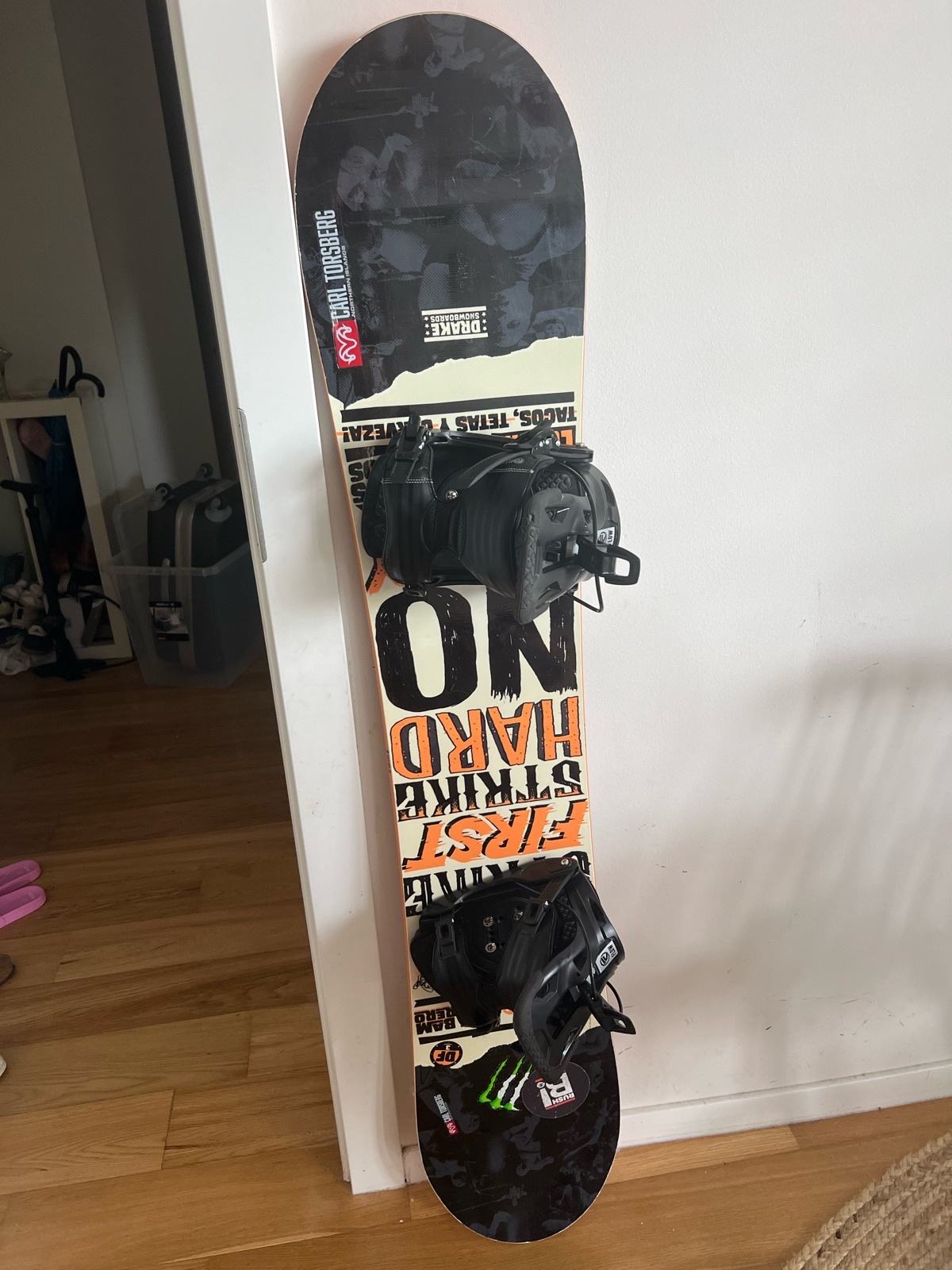Drake snowboard, 155cm