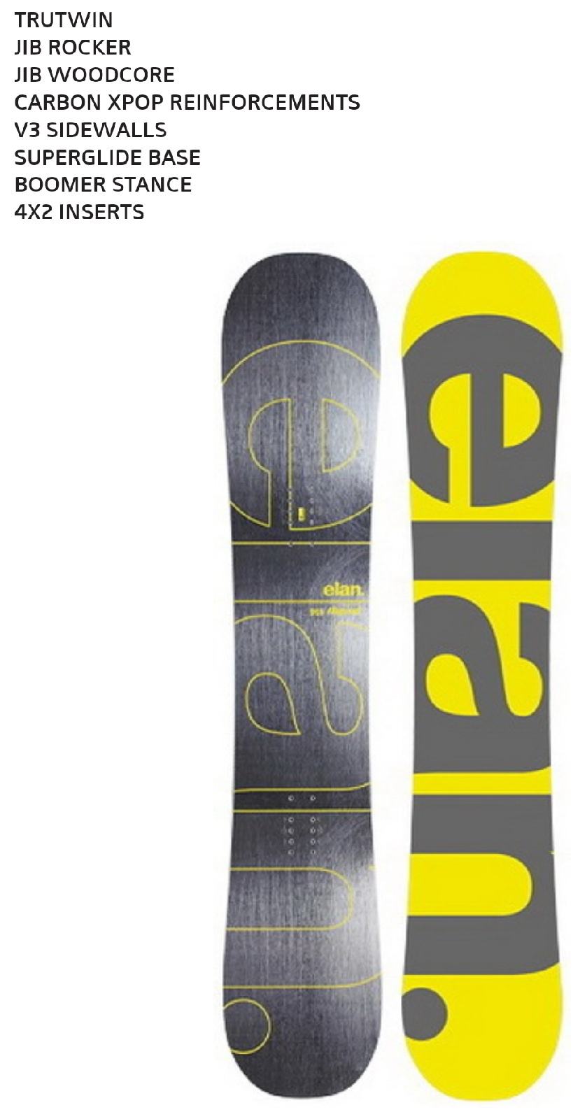 Snowboard daska Elan buce Flow Boa i vezovi Flow