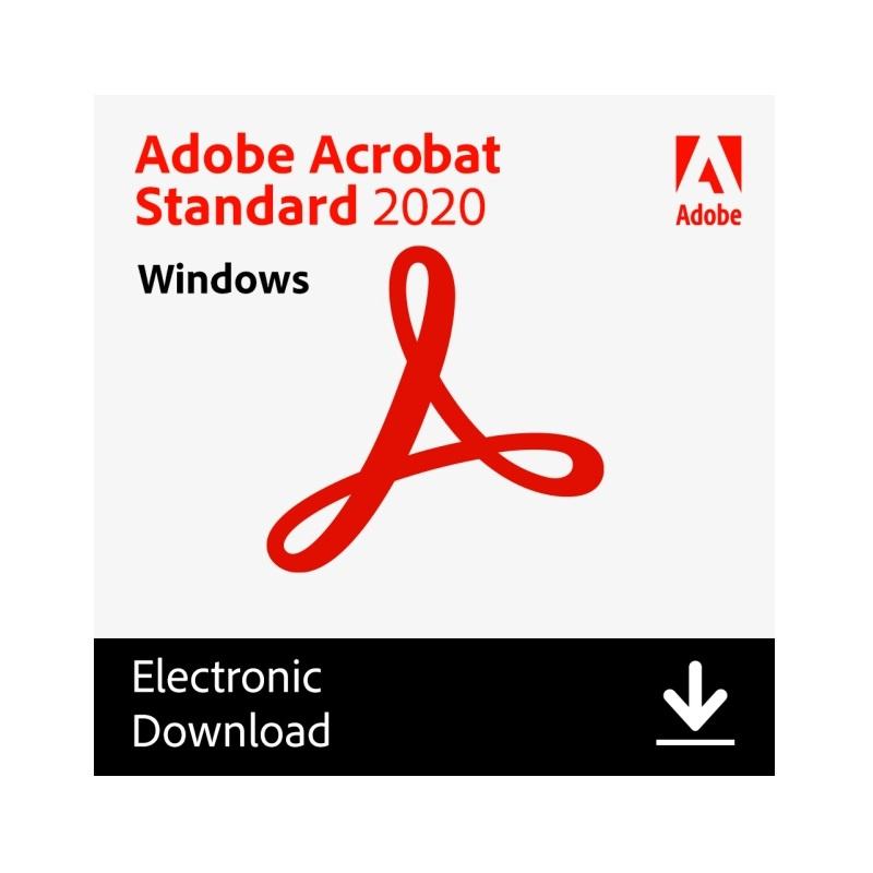 Adobe Acrobat Standard 2020 for Windows PC 1 Device License Key Global