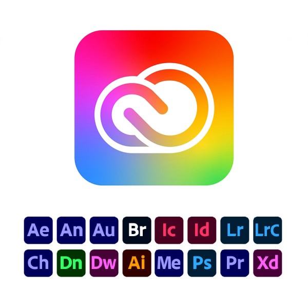 Adobe CC All Apps for teams (EN) – 3 mjeseca digital certificate