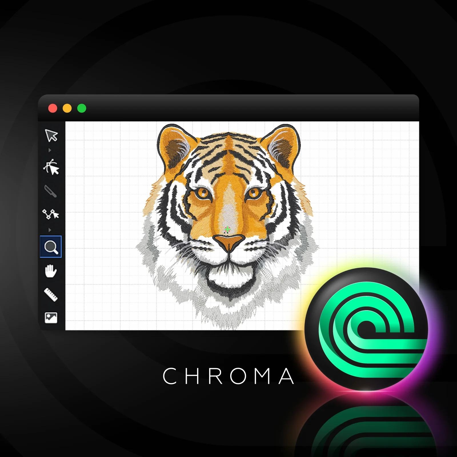 Chroma Luxe Embriodery Digitazing Software