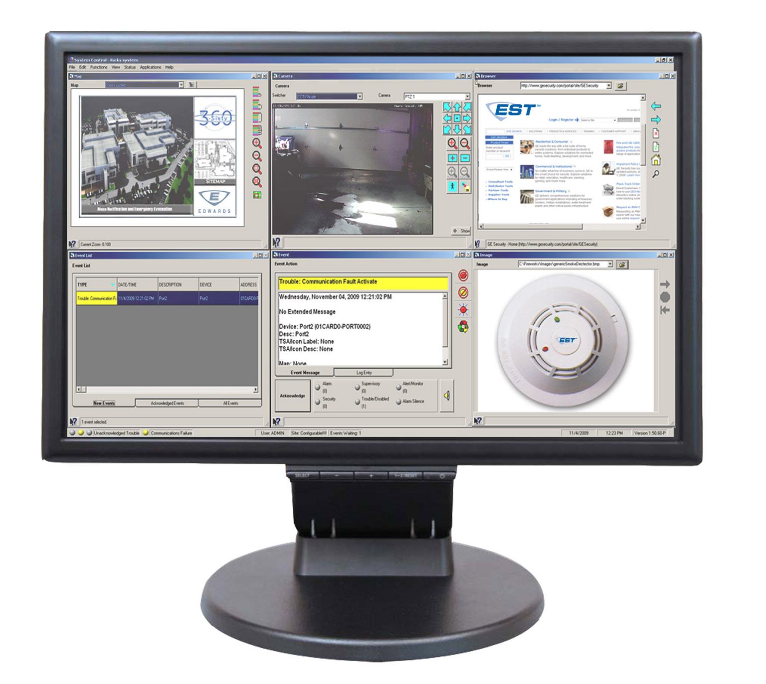 Edwards EST FireWorks 9.12 Fire Alarm System 2022