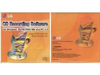 LG CD Recording Software for Windows 95/98/2000/Me