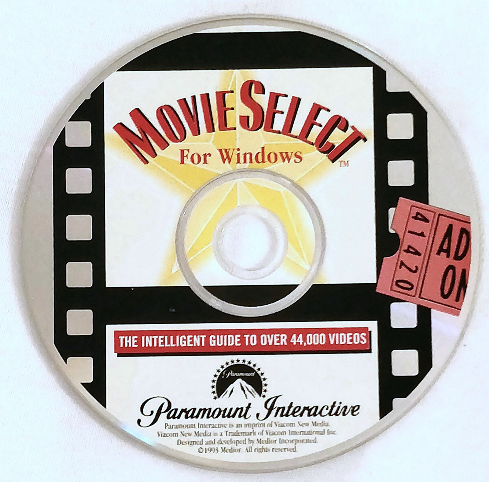 Movie Select - multimedijalni CD-ROM