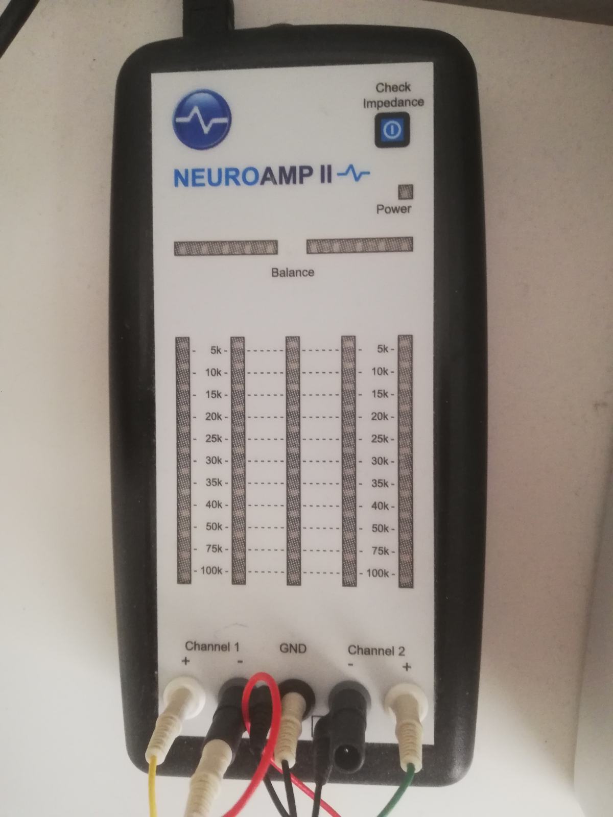 Neurofeedback basic set sa advanced media playero (Neuroamp II) m