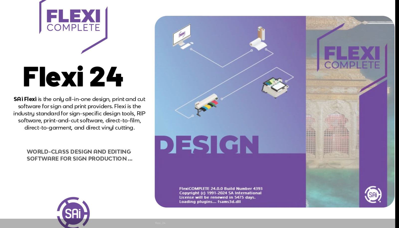 Sai FlexiSIGN FlexiCOMPLETE 24.1 Flexi 24