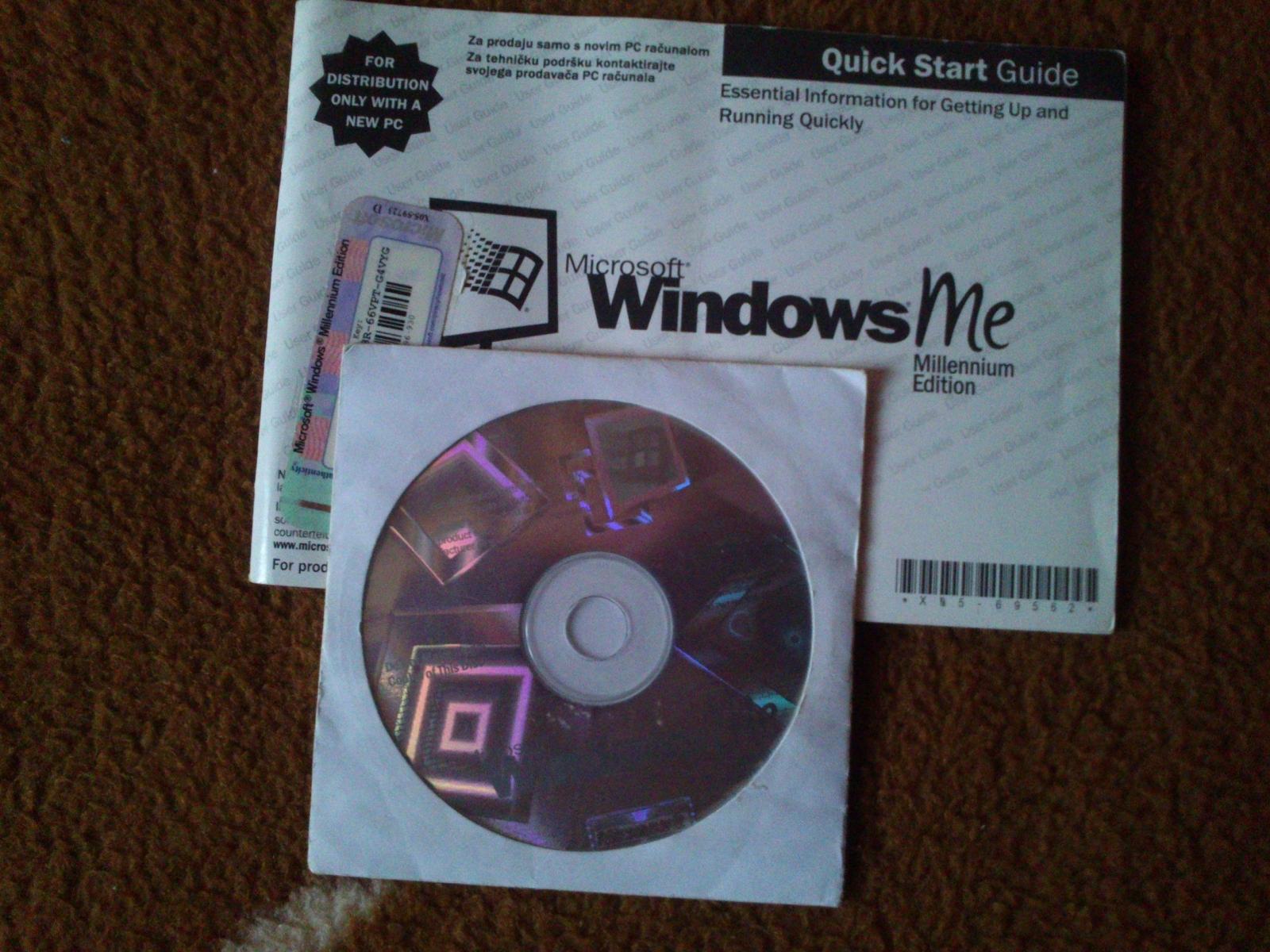 Windows me original cd
