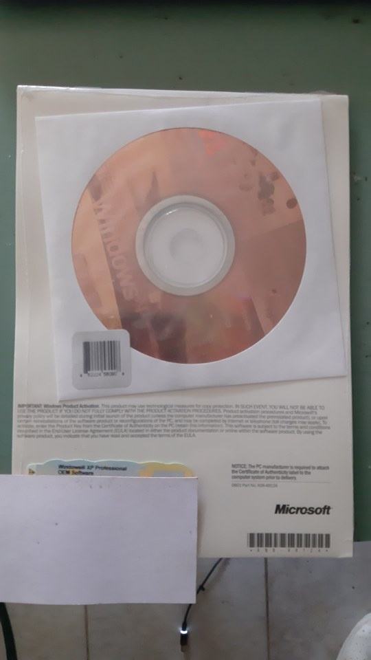 Windows XP original ENG