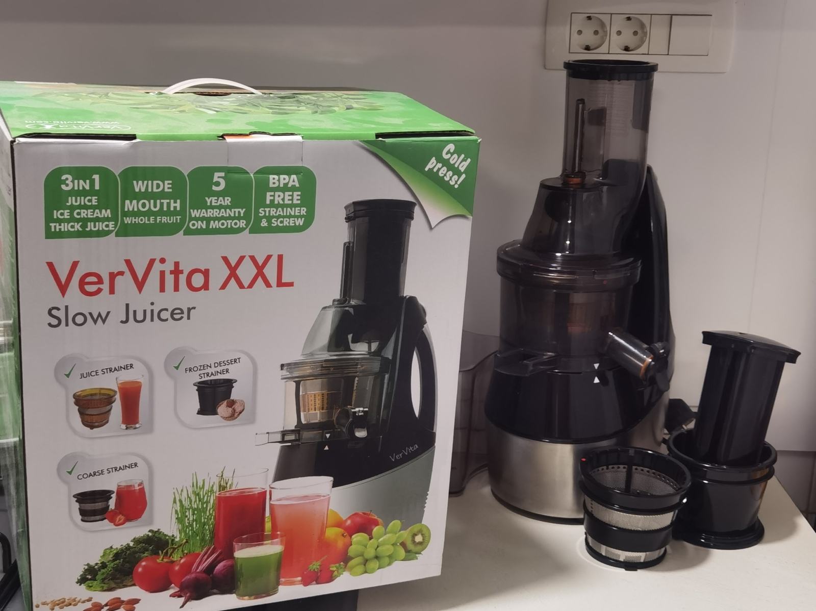 VerVita XXL sokovnik