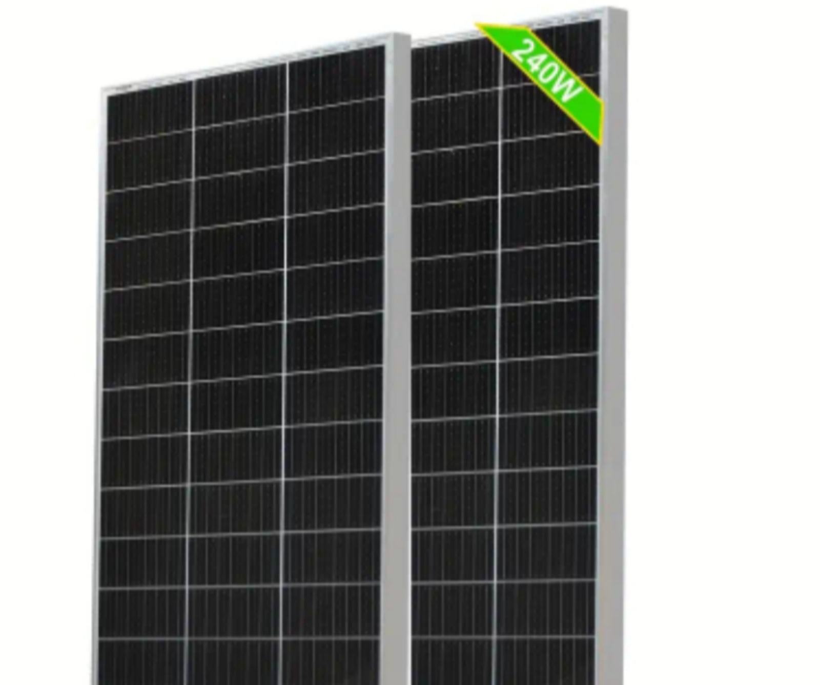 2 solarne ploče, paneli 240w