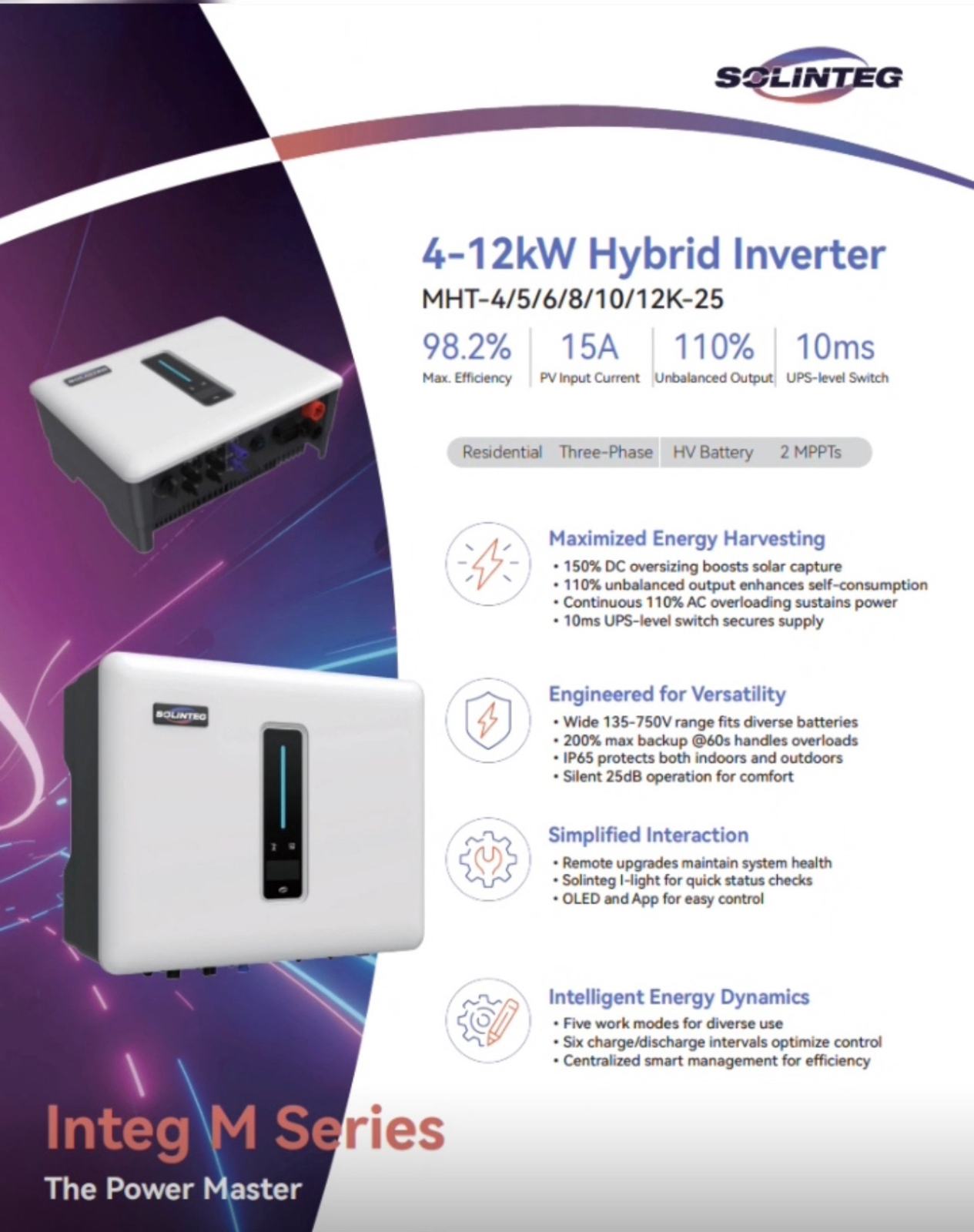 Solinteg inverter INTEG M 4-12kW