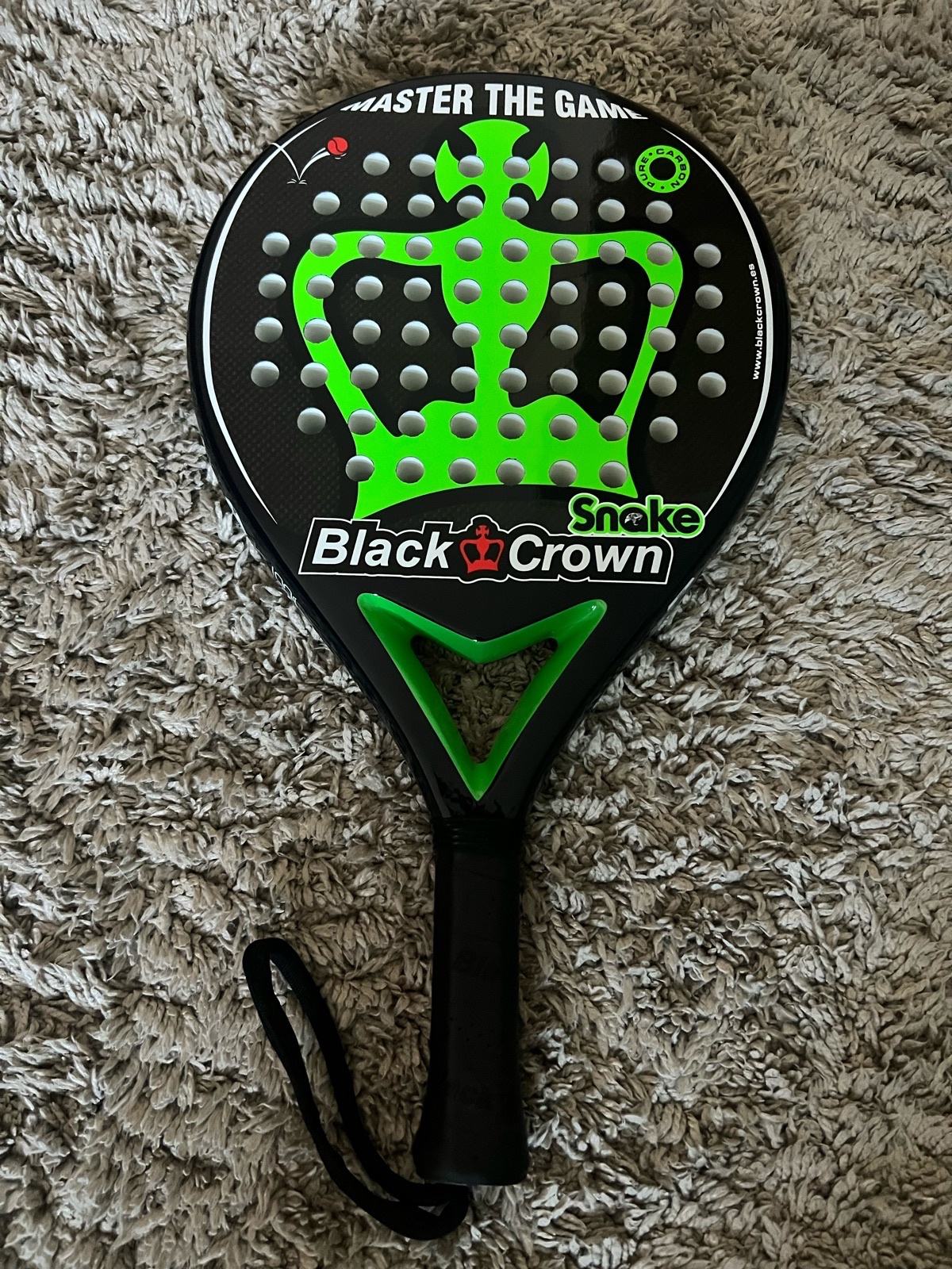 Black Crown Snake Padel Reket
