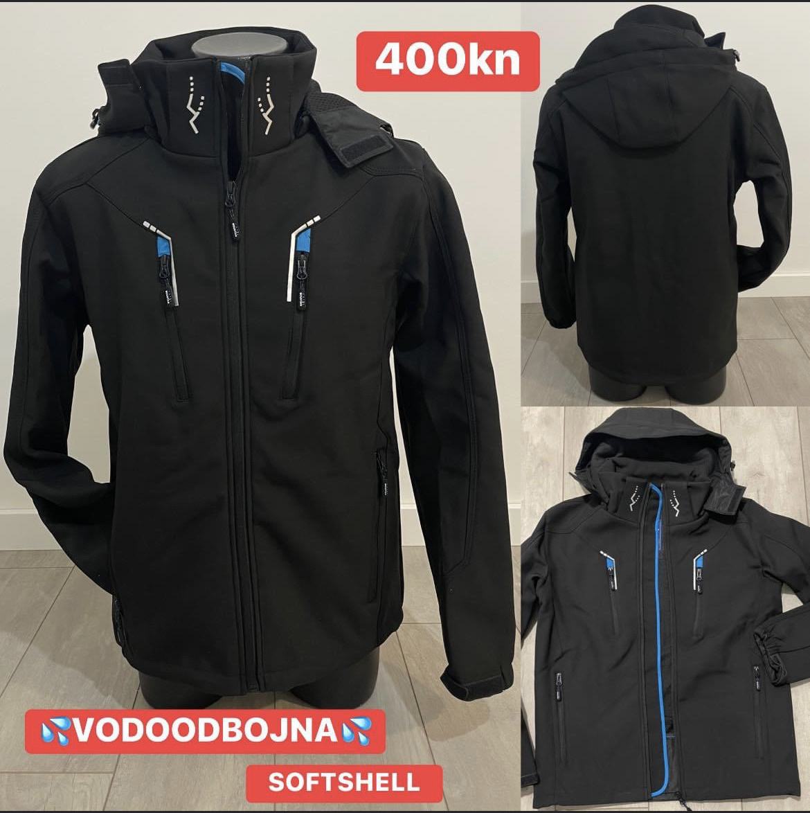 JAKNA MUSKA SOFTSHELL NOVO
