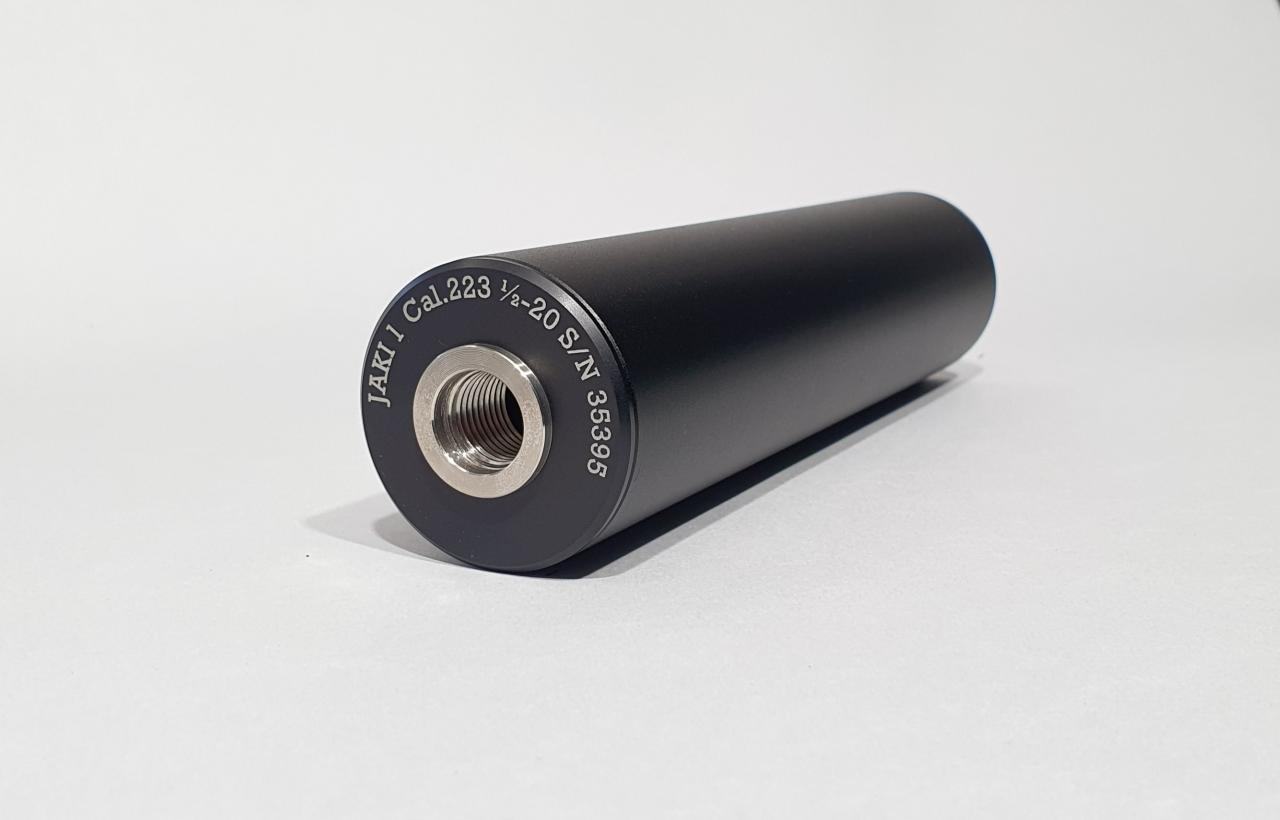 Prigušivač JAKI 17. HMR, 22 LR, 22 WMR, 222 REM 223 REM