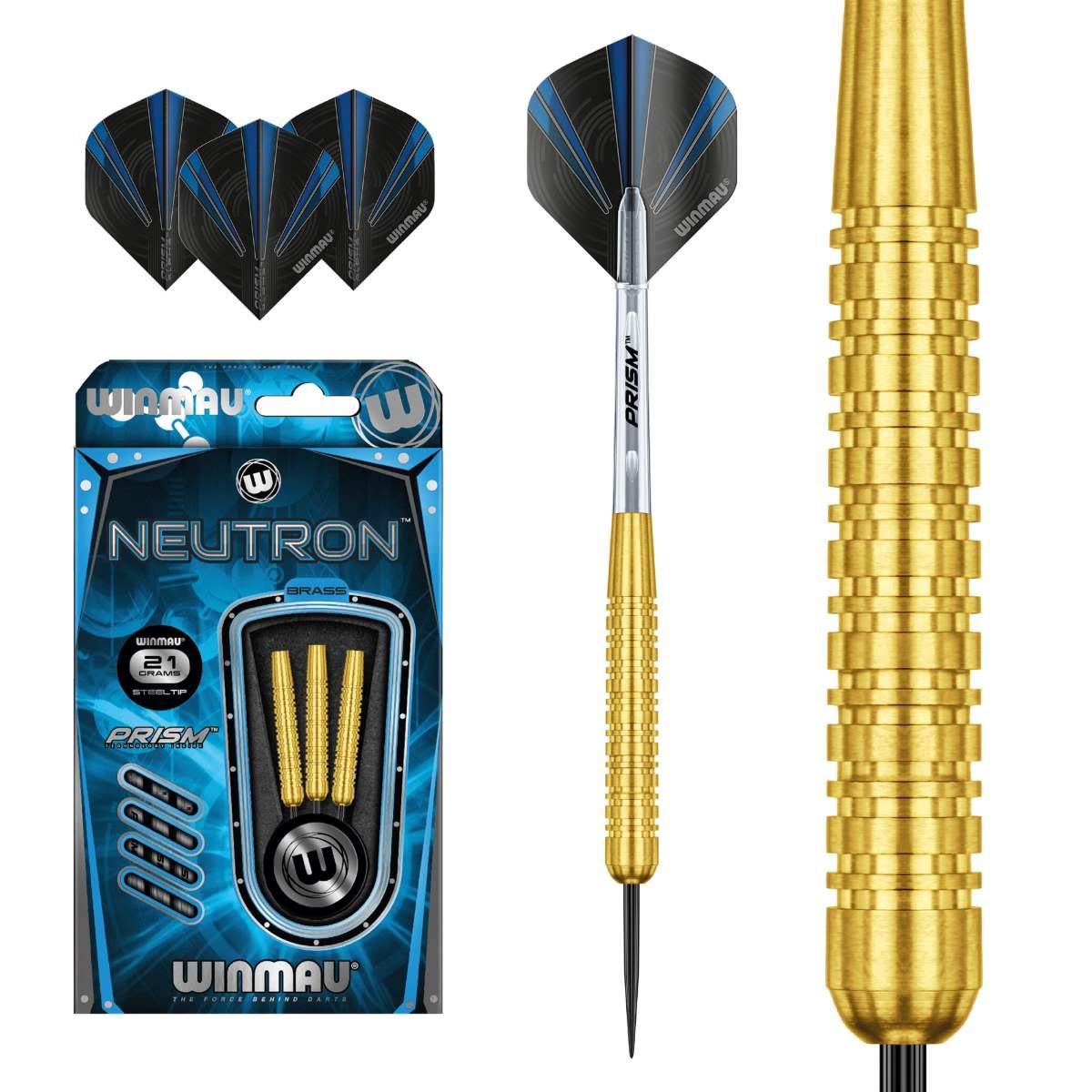 Set Steel strelica za pikado Winmau Neutron 1208 | 21 gr.