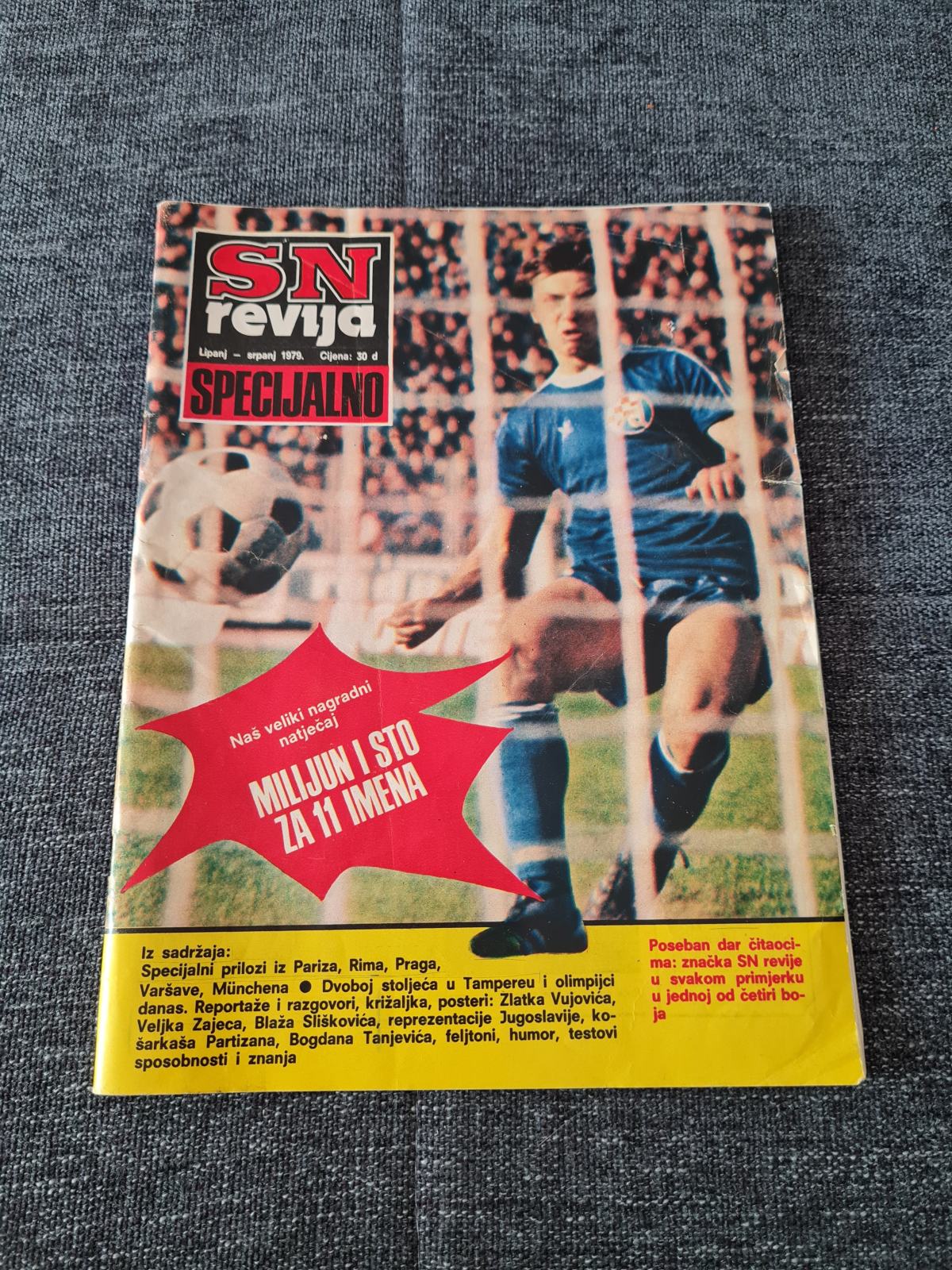 SN revija Specijalno - Lipanj - srpanj 1979. posteri Vujović, Zajec