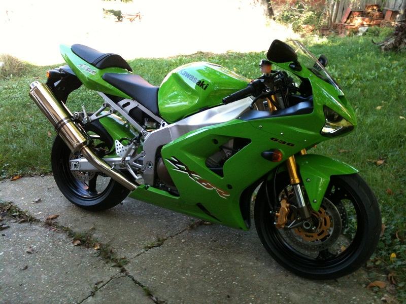 Kawasaki zx6r 636 ninja, 2003 god.
