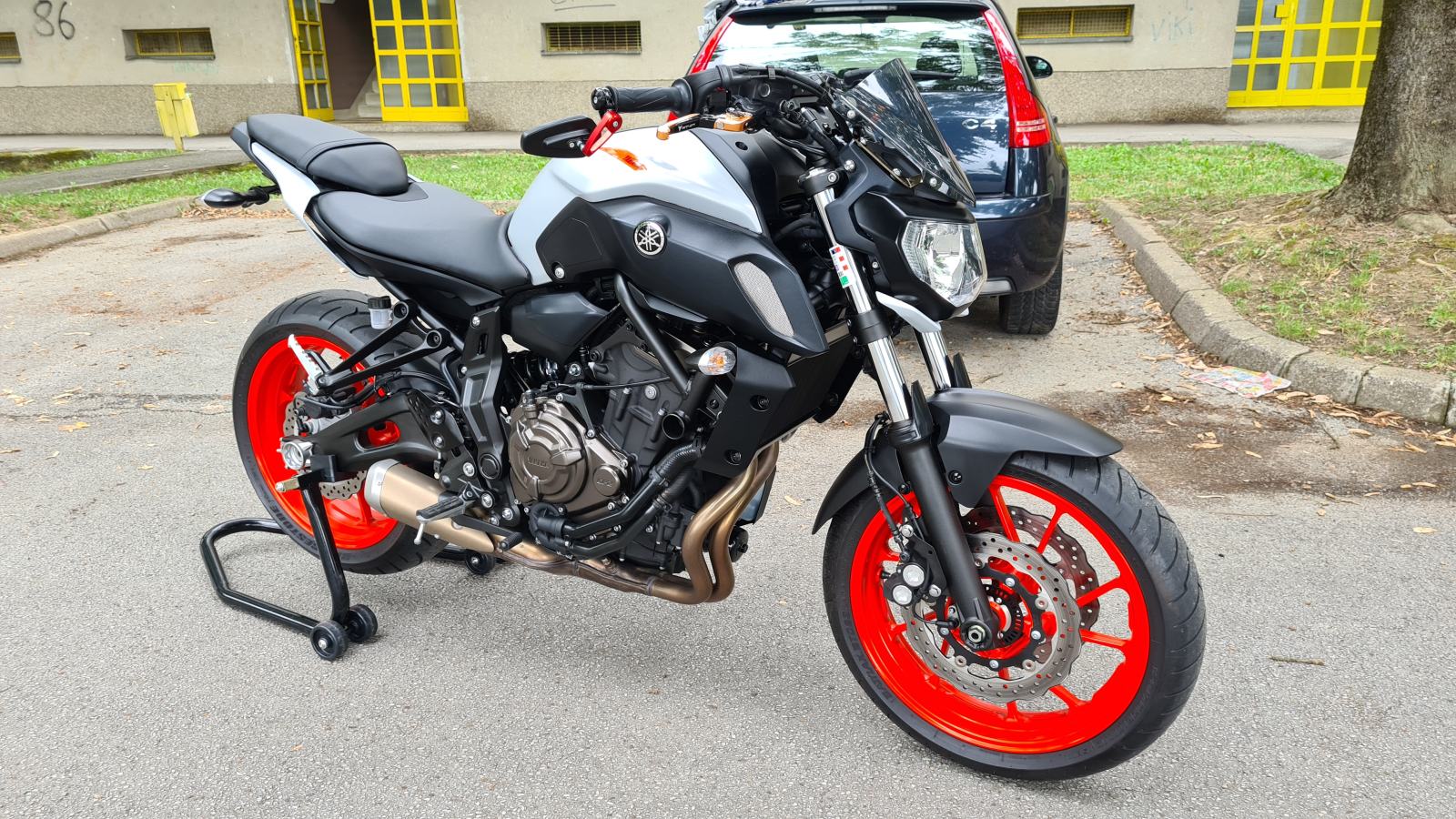 Yamaha MT-07 Ice Fluo, 2019 god.