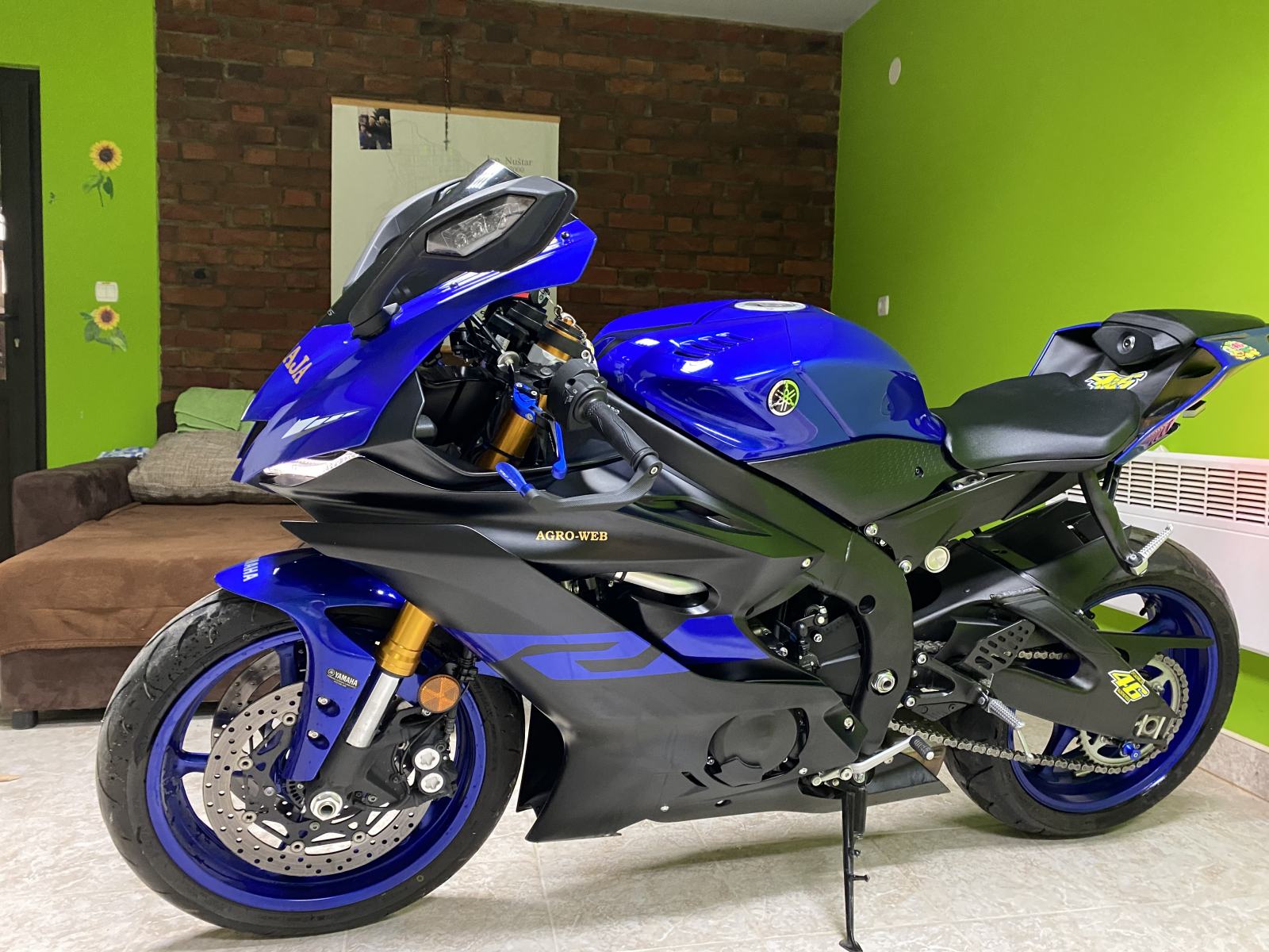 Yamaha R6 599 cm3 prvi vlasnik, 2019 god.