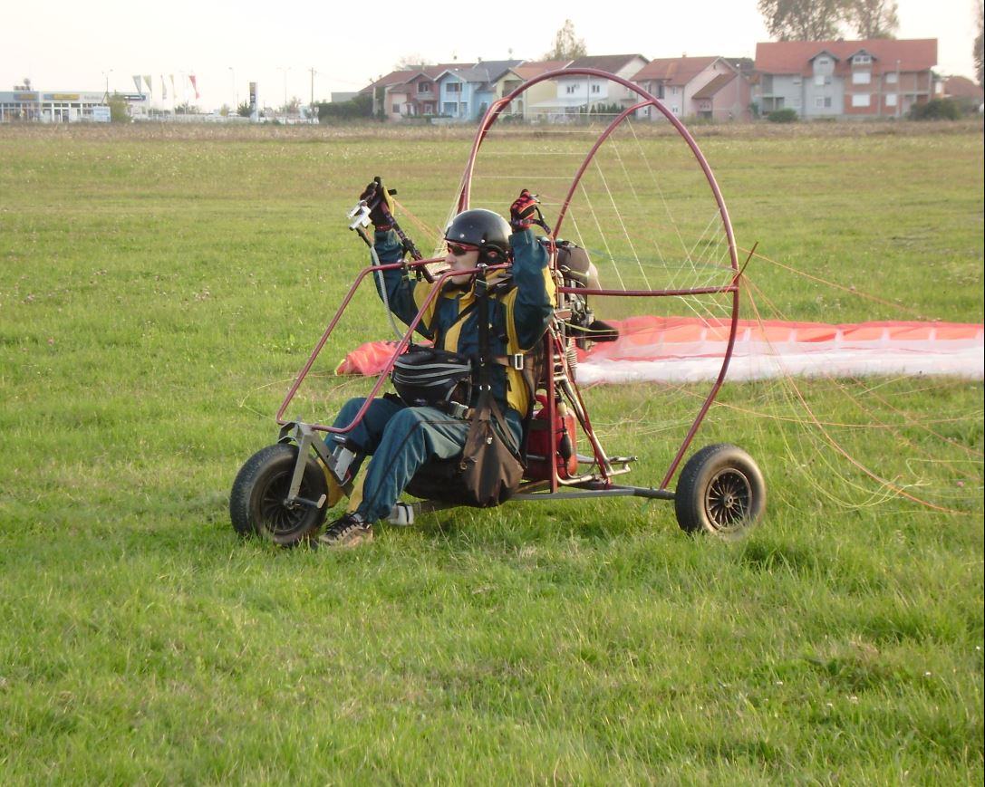 Paramotor, paratrike komplet