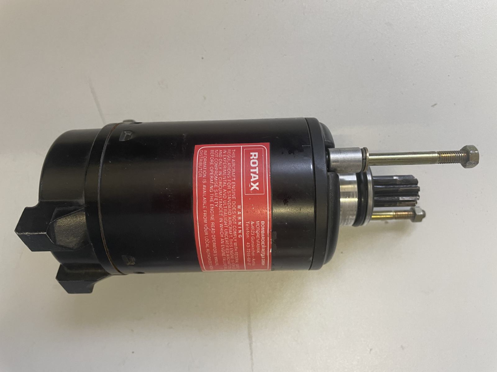 Rotax 912 starter