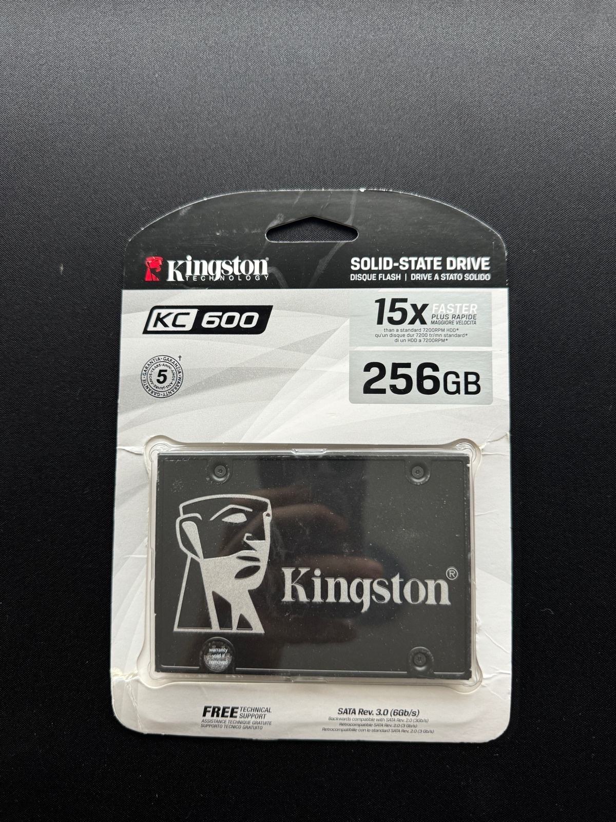 Kingston KC 600 SSD 256GB