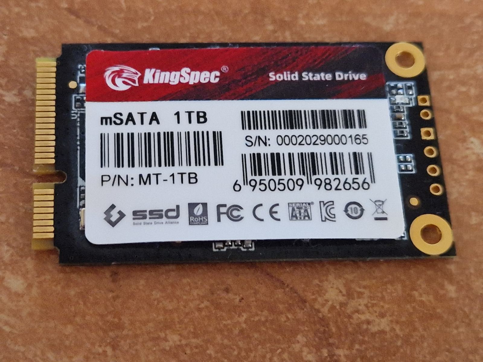 mSATA 1tb ssd
