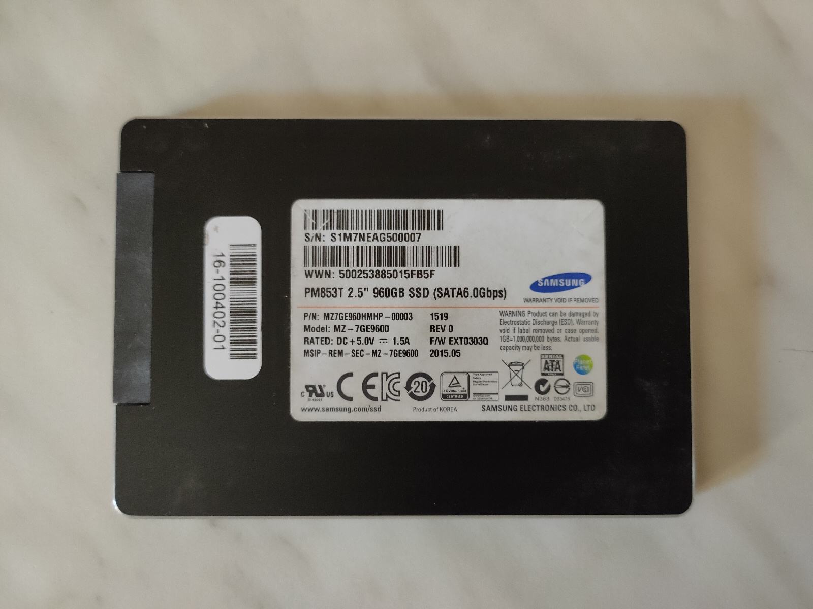 Samsung SSD 960GB 2.5 Enterprise MLC • TOP model • AKCIJA 26€
