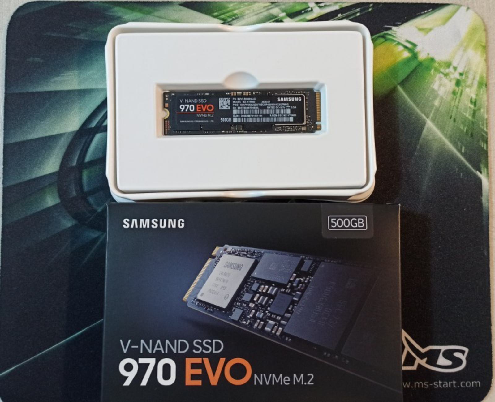 Samsung NVMe SSD 970 Evo 500GB
