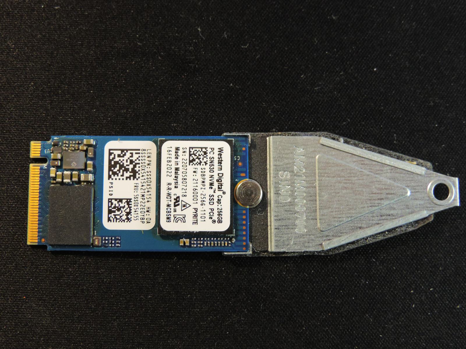 SSD 256GB Western Digital WD SN530 M.2 2242 2280 NVMe PCIe Gen.3 x4 6h