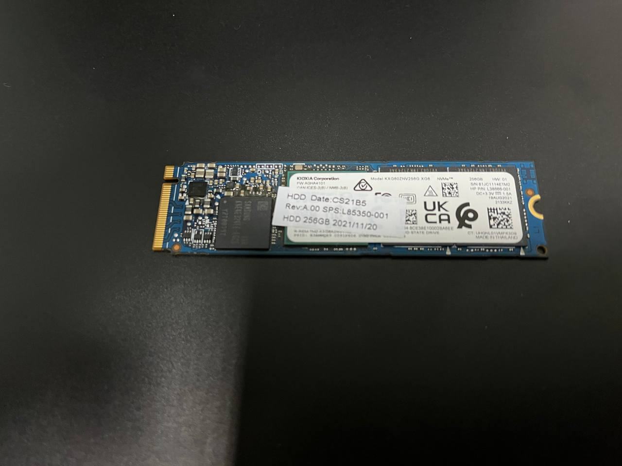 Toshiba XG6 256GB NVMe M.2 - KXG60ZNV256G, SSD RAČUN