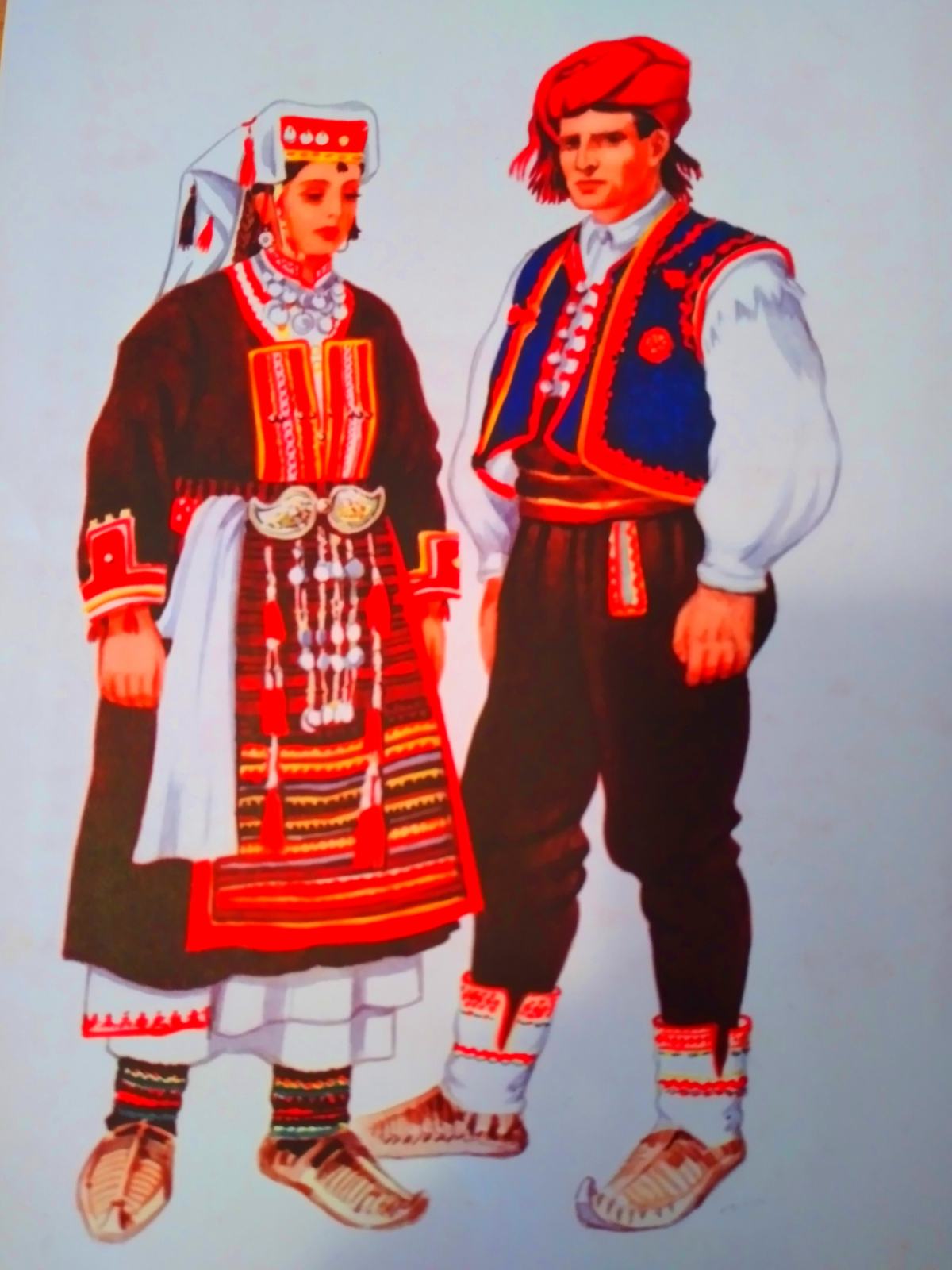 BOSANSKE NARODNE NOŠNJE ZLOSELA VLADIMIR KIRIN FOLKLOR