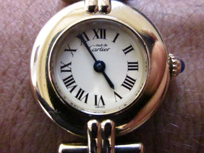 CARTIER - ZLATNI SAT ženski