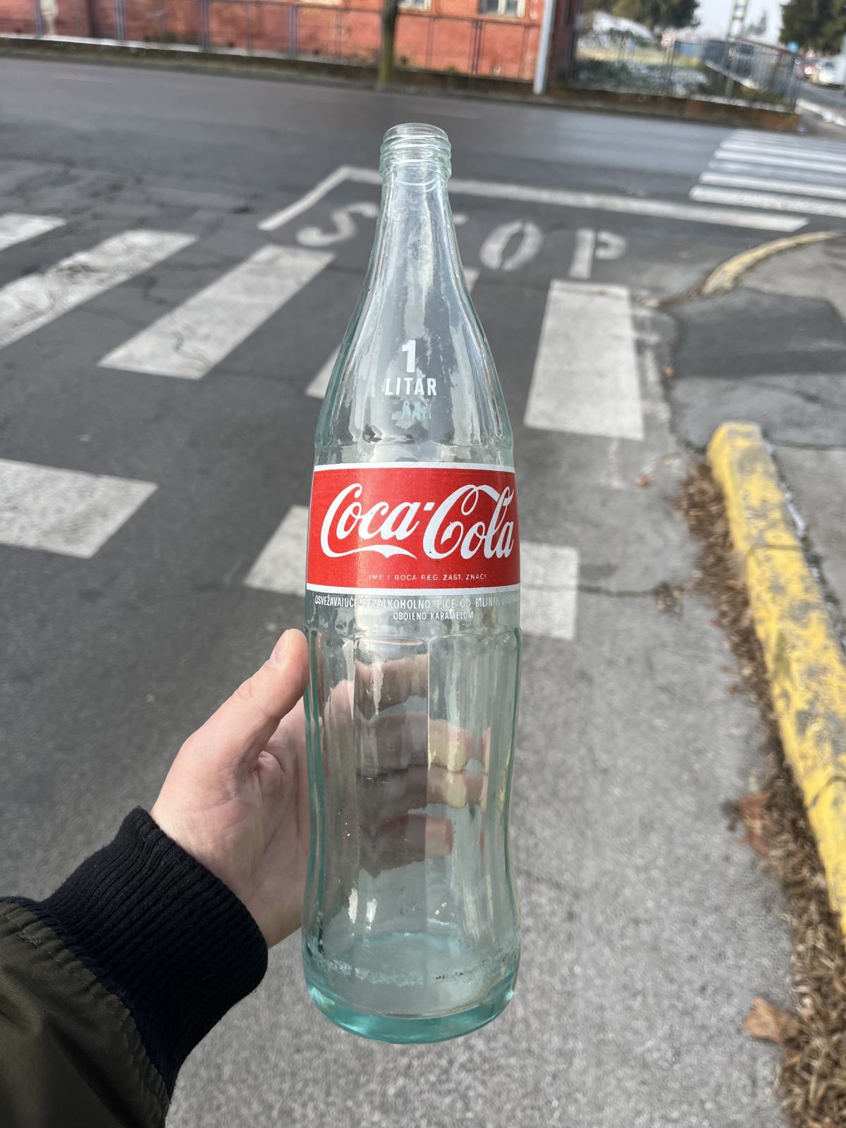 Coca Cola boca 1 litra Yugoslavia (1987-1988) Rijetko