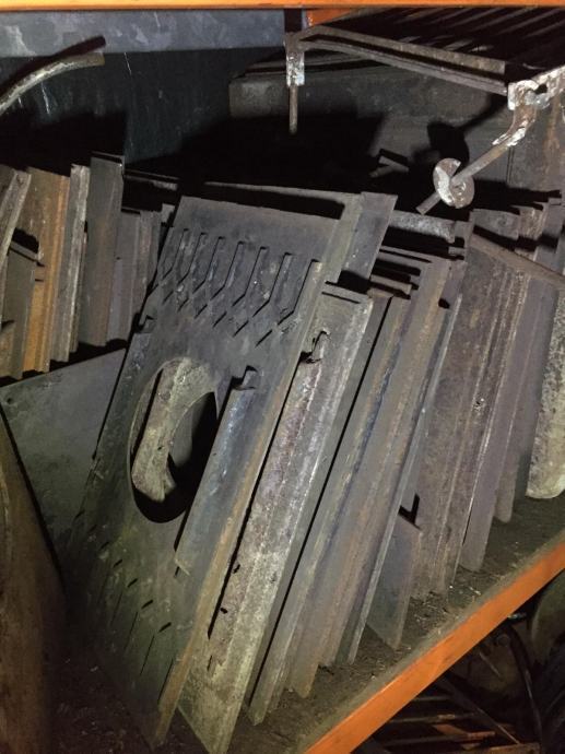 Gusane ploče za starinske peći