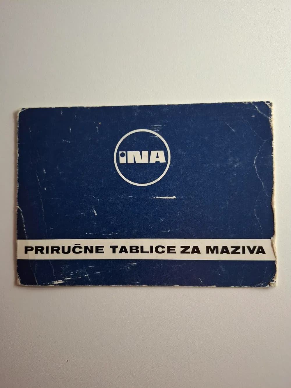 INA priručne tablice za maziva