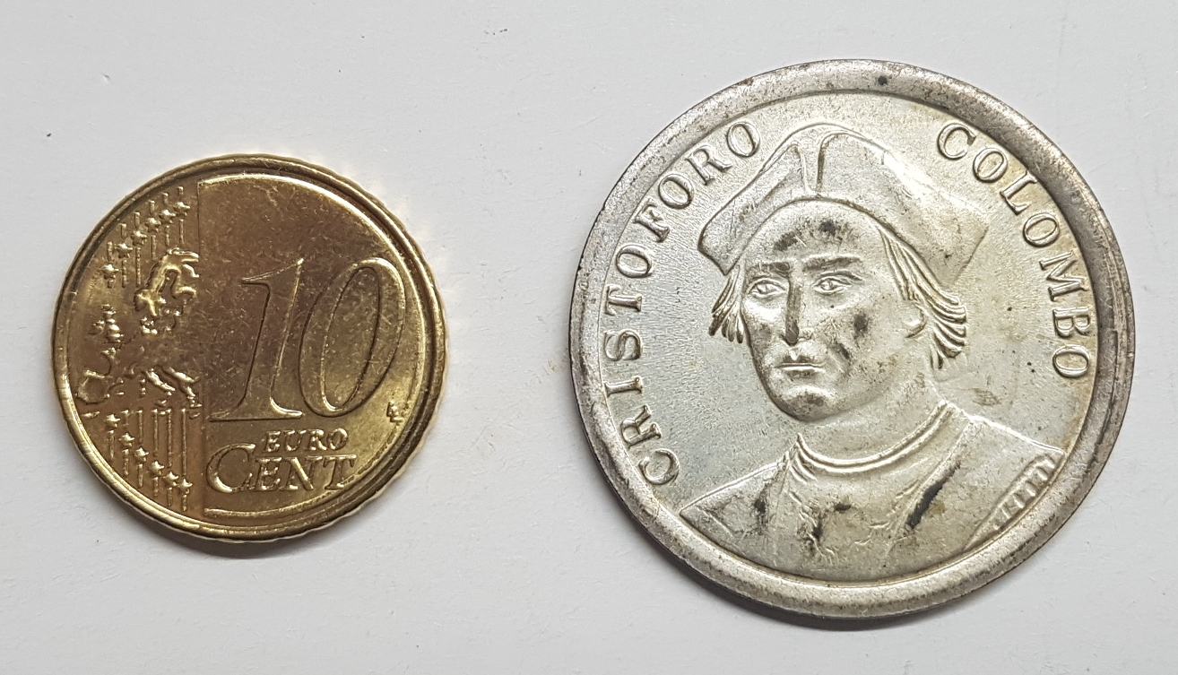 ITALIJA, MEDALJA, CRISTOFORO COLOMBO (KRISTOFER KOLUMBO)