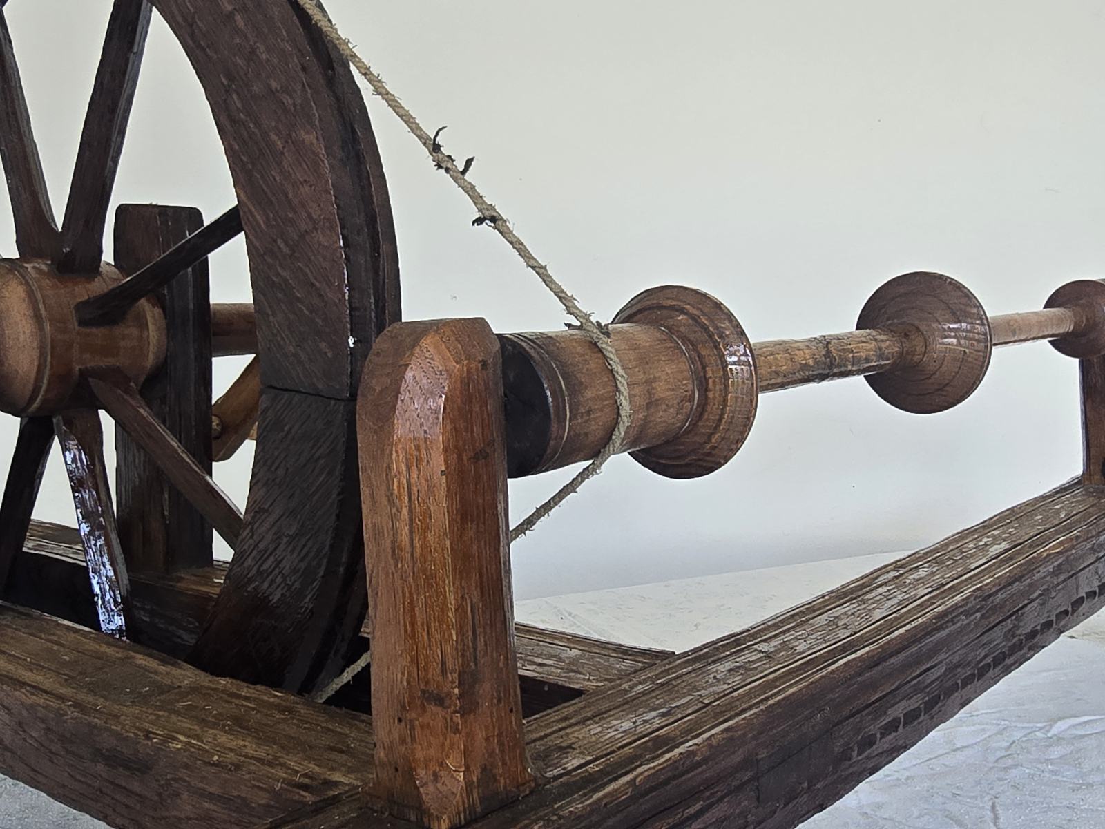 Kolovrat/čekrk za vunu.